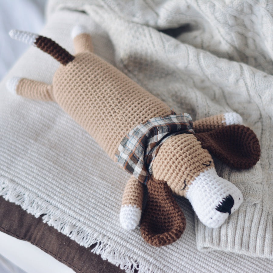 Bailey the Sleepy Dog Crochet Pattern – Firefly Crochet