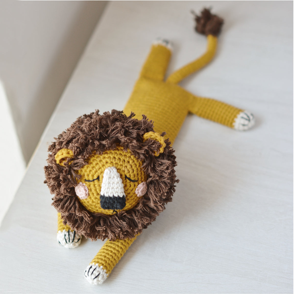 Muffin the Lion – Crochet Amigurumi Pattern PDF – Firefly Crochet